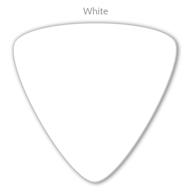 Celluloid Large Triangle Shape Printed Picks - Single Sided - Picktown